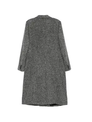 Emporio Armani Faux-pocket Double-breasted Coat