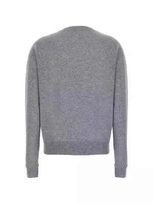 SOLOCASCMIR Crew-neck Ribbed-trim Sweater