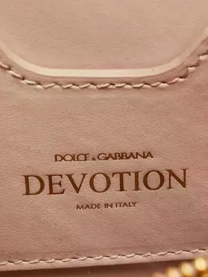 Dolce & Gabbana Devotion Leather Tote Bag