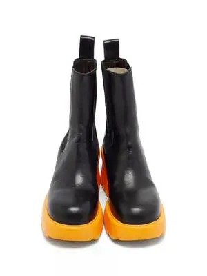 Bottega Veneta Flash Round-toe Chelsea Boots - Black