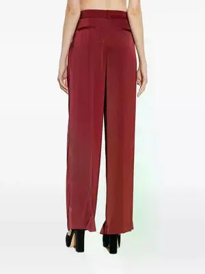 Michael Kors Satin Pressed-crease Trousers