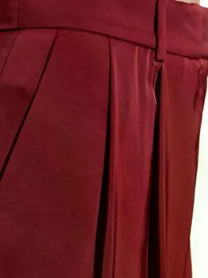 Michael Kors Satin Pressed-crease Trousers