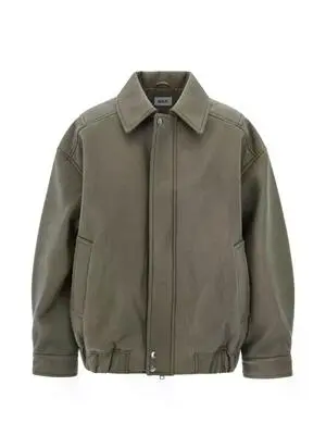 AGOLDE Grained-effect Bomber Jacket