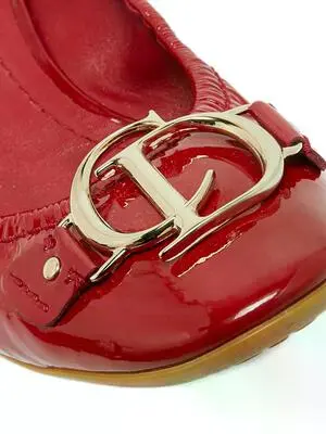 Dior Cd Scrunch Ballet Flats