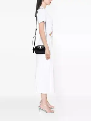 FERRAGAMO 2010-2026 Smooth Calfskin Vara Bow Camera Bag Crossbody Bag