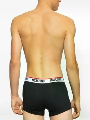 Moschino Logo-waistband Boxers