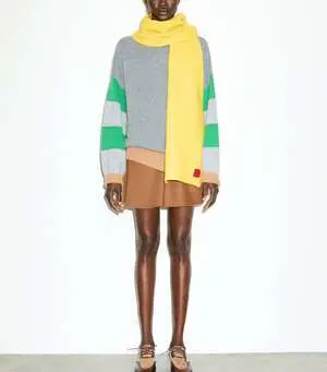 Max & Co. Virgin Wool Block-colour Sweater
