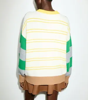 Max & Co. Virgin Wool Block-colour Sweater