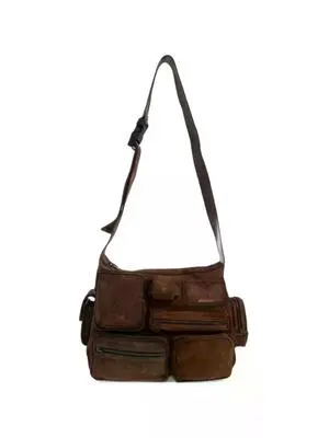 Balenciaga Superbusy Messenger Bag In Light Espresso - Brown