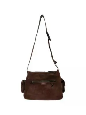 Balenciaga Superbusy Messenger Bag In Light Espresso