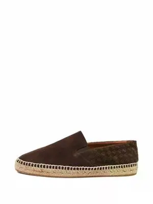 Bottega Veneta Intrecciato Suede Espadrilles