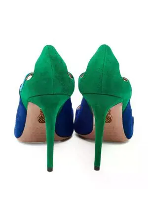 AQUAZZURA Fenix Suede Pumps