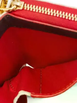 Carolina Herrera Matryoshka Locked Canvas Wallet