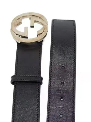Gucci Interlocking G Leather Belt