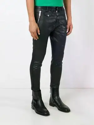 Dsquared2 Faux-leather Skinny Trousers