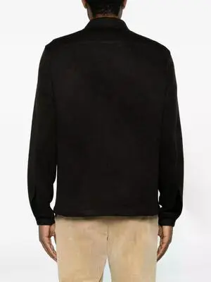 HOSIO Button-down Flap-pocket Shirt Jacket