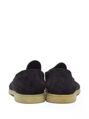 Loro Piana Summer Walk Suede Loafers