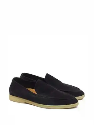 Loro Piana Summer Walk Suede Loafers