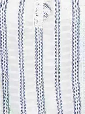 Sandro Guipure-lace Striped Blouse