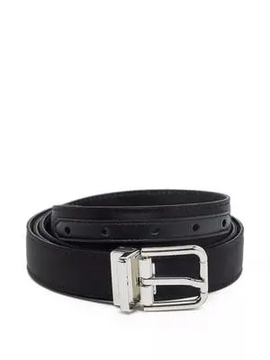 Dolce & Gabbana Leather Buckle Belt