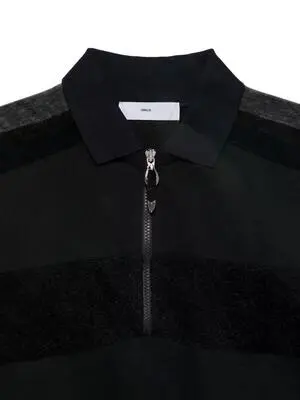 TOGA VIRILIS Panelled Zip-fastening Sweatshirt