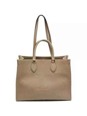LOUIS VUITTON 2021 Medium Onthego Empreinte Monogram Tote Bag