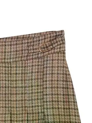 Gabriela Hearst Check Pleated Skirt