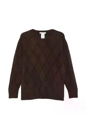 Marina Rinaldi Mrstritone Diamond-pointelle Sweater