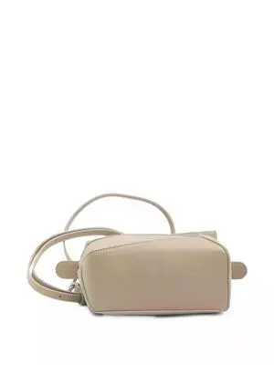 Loewe Mini Puzzle Edge Bag In Soft Grained Calfskin - Neutrals