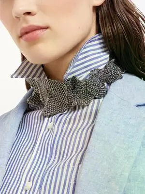 Brunello Cucinelli Monili Ruffled Necklace