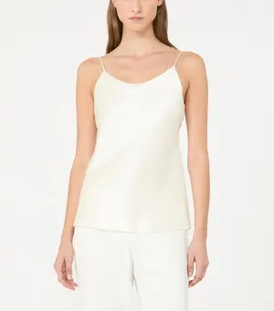 Max Mara Silk Satin Cami Top