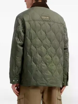 Izzue Quilted Corduroy-collar Jacket
