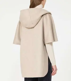 Max Mara Cashmere Hooded Cape