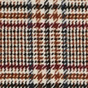 Max Mara Virgin Wool Check Trench Coat