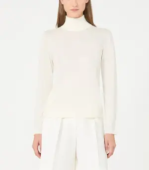 Max Mara Cashmere Funnel-neck Sweater