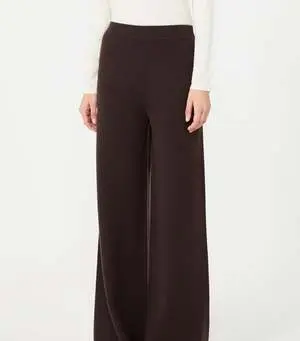 Max Mara Wool-cashmere Knit Trousers