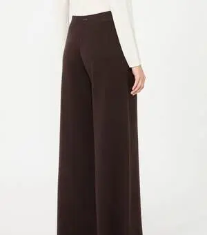 Max Mara Wool-cashmere Knit Trousers