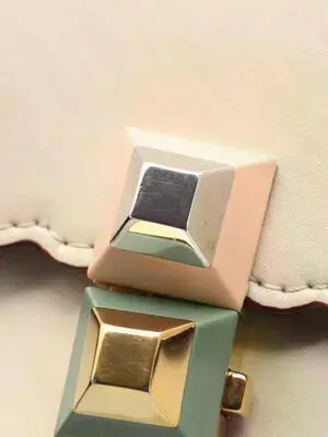 Fendi 2010-2026 Small Leather Kan I Crossbody Bag
