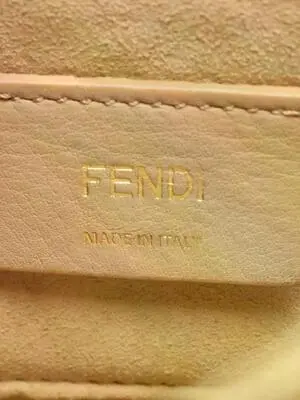 Fendi 2010-2026 Small Leather Kan I Crossbody Bag