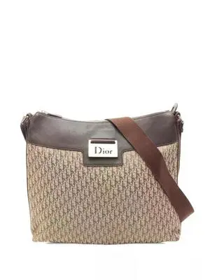 Dior 20th Century Diorissimo Trotter Canvas Street Chic Crossbody Bag - Neutrals