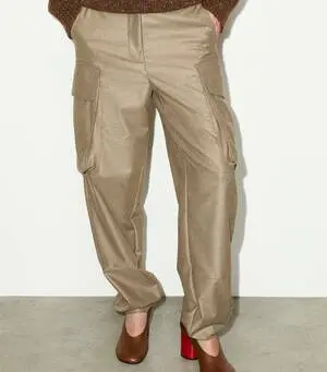 Max & Co. Virgin Wool-blend Cargo Trousers