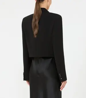 Max Mara Cropped Tuxedo Jacket