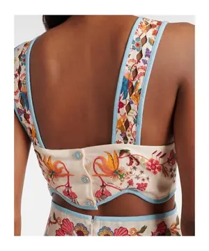 Farm Rio Short Floral Linen Dress