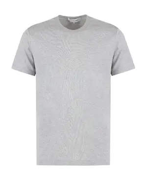 Comme Des Garçons T-shirt With Round Neck And Short Sleeves - Gray