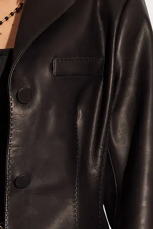 Dolce & Gabbana Dolce Gabbana Fitted Waist Turlington Jacket