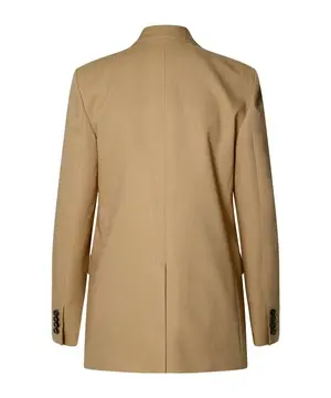 MSGM Double-breasted Long Sleeved Blazer