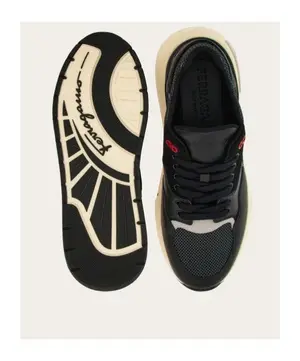 FERRAGAMO Low-cut Lace-up Sneakers
