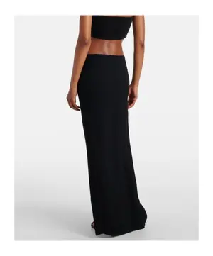 TOTEME Side-slit Crêpe Maxi Skirt
