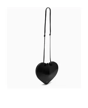 Alaïa Heart-shaped Shoulder Bag - Black