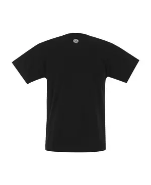 Stone Island Debossed-logo Cotton T-shirt